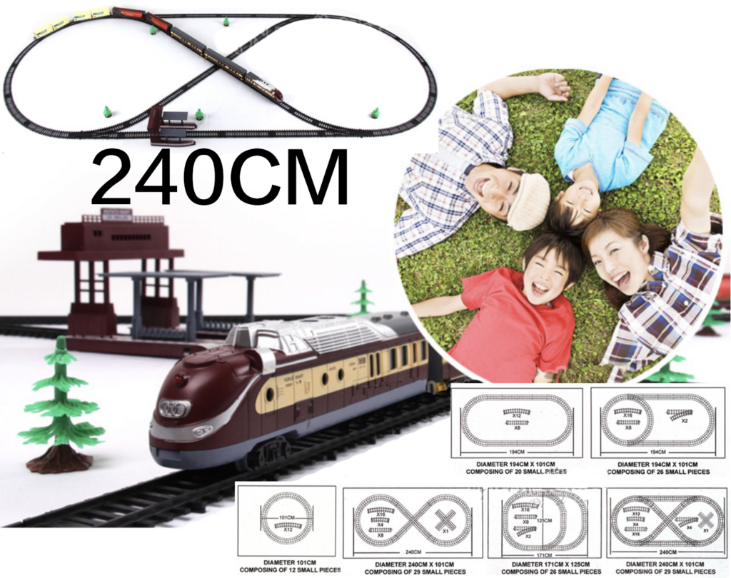 Electric Large Classic Train Set: Perfect Kids' Vehicle Toy Gift with ...